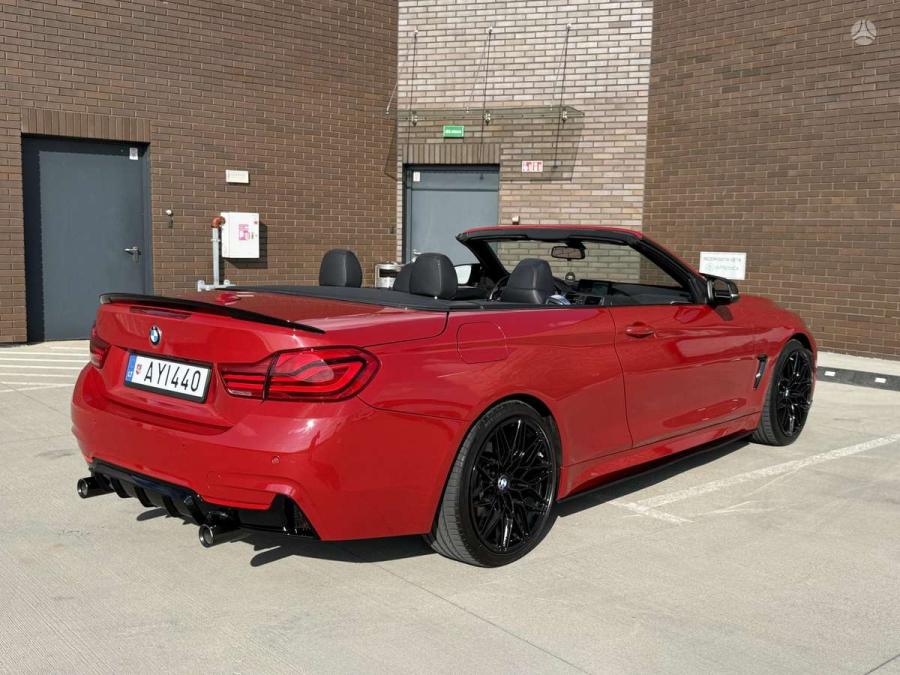 Red BMW 430 2018 in Vilnius, with an engine capacity of 2.00 L and mileage of 184 thousand km for 16500 €, photo 6 on AUTOMOTO.COM.LV