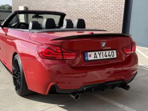 Red BMW 430 2018 in Vilnius, with an engine capacity of 2.00 L and mileage of 184 thousand km for 16500 €, photo 7 on AUTOMOTO.COM.LV