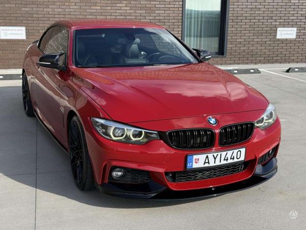 Red BMW 430 2018 in Vilnius, with an engine capacity of 2.00 L and mileage of 184 thousand km for 16500 €, photo 9 on AUTOMOTO.COM.LV