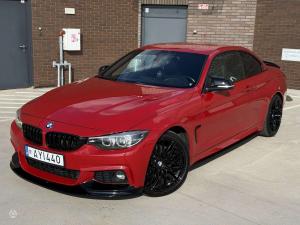 Red BMW 430 2018 in Vilnius, with an engine capacity of 2.00 L and mileage of 184 thousand km for 16500 €, photo 13 on AUTOMOTO.COM.LV