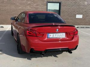 Red BMW 430 2018 in Vilnius, with an engine capacity of 2.00 L and mileage of 184 thousand km for 16500 €, photo 14 on AUTOMOTO.COM.LV