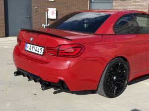 Red BMW 430 2018 in Vilnius, with an engine capacity of 2.00 L and mileage of 184 thousand km for 16500 €, photo 15 on AUTOMOTO.COM.LV