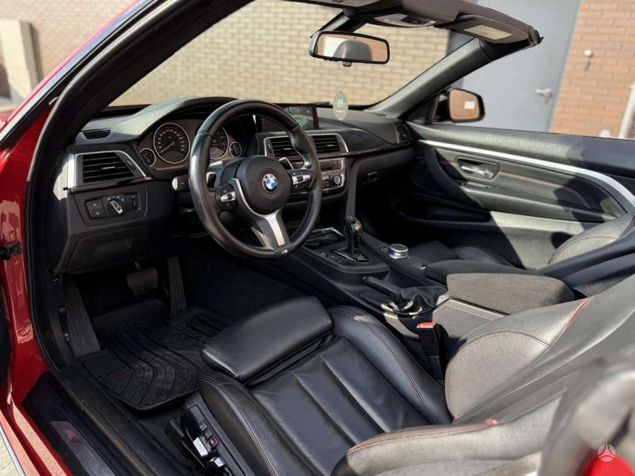 Red BMW 430 2018 in Vilnius, with an engine capacity of 2.00 L and mileage of 184 thousand km for 16500 €, photo 18 on AUTOMOTO.COM.LV