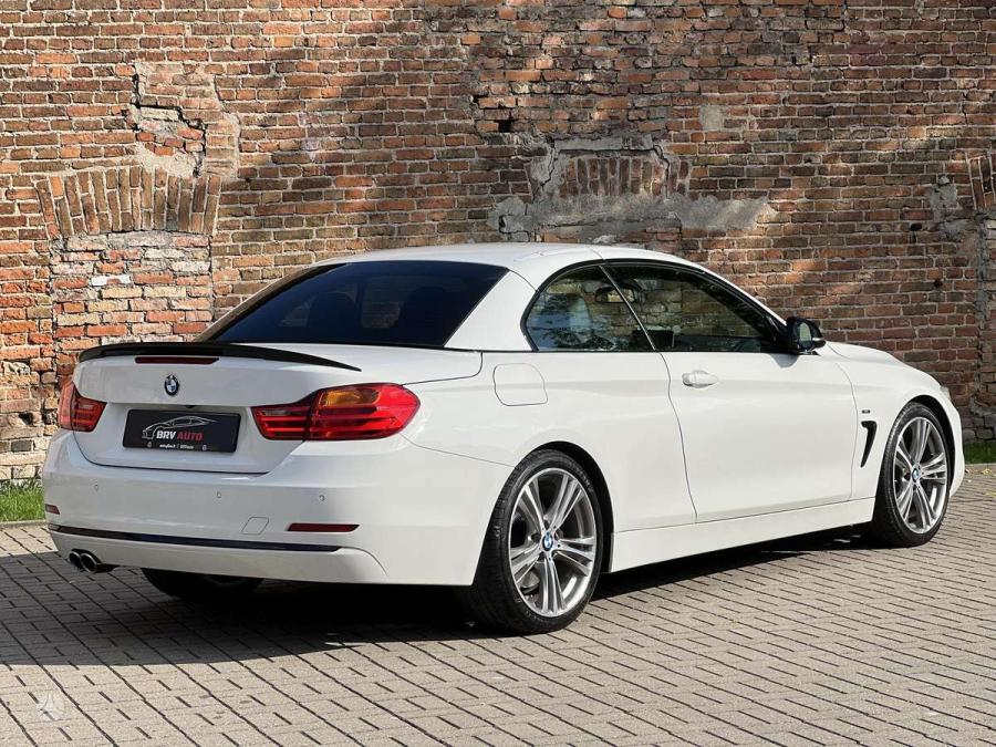 White BMW 430 2015 in Kedainiai, with an engine capacity of 2.99 L and mileage of 278 thousand km for 15350 €, photo 7 on AUTOMOTO.COM.LV
