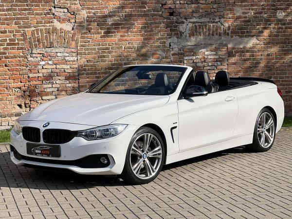 White BMW 430 2015 in Kedainiai, with an engine capacity of 2.99 L and mileage of 278 thousand km for 15350 €, photo 7 on AUTOMOTO.COM.LV