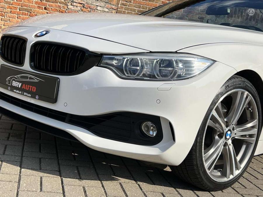 White BMW 430 2015 in Kedainiai, with an engine capacity of 2.99 L and mileage of 278 thousand km for 15350 €, photo 11 on AUTOMOTO.COM.LV