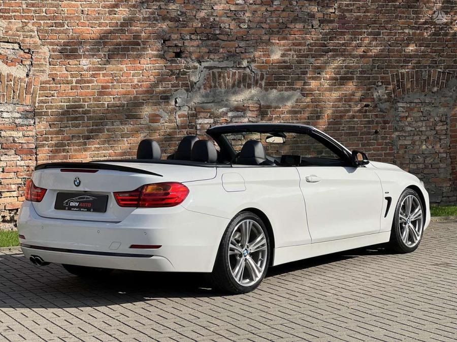 White BMW 430 2015 in Kedainiai, with an engine capacity of 2.99 L and mileage of 278 thousand km for 15350 €, photo 13 on AUTOMOTO.COM.LV