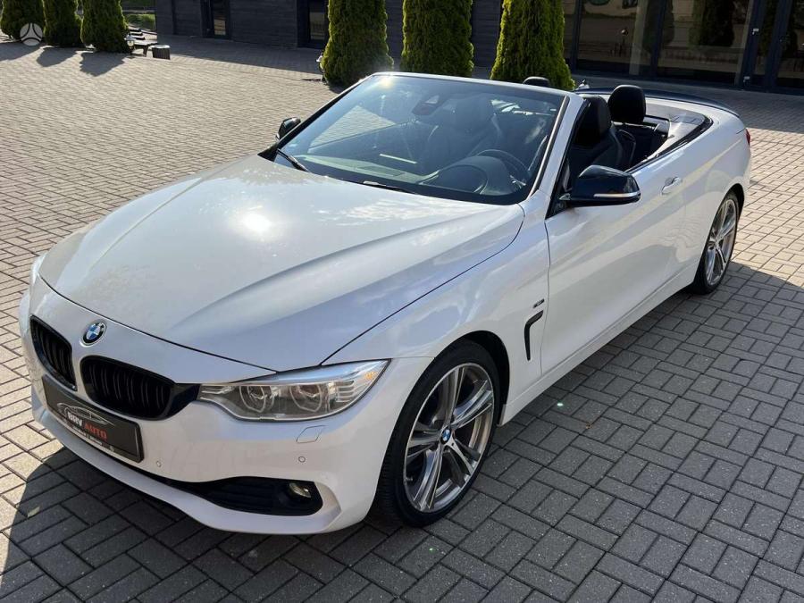 White BMW 430 2015 in Kedainiai, with an engine capacity of 2.99 L and mileage of 278 thousand km for 15350 €, photo 21 on AUTOMOTO.COM.LV