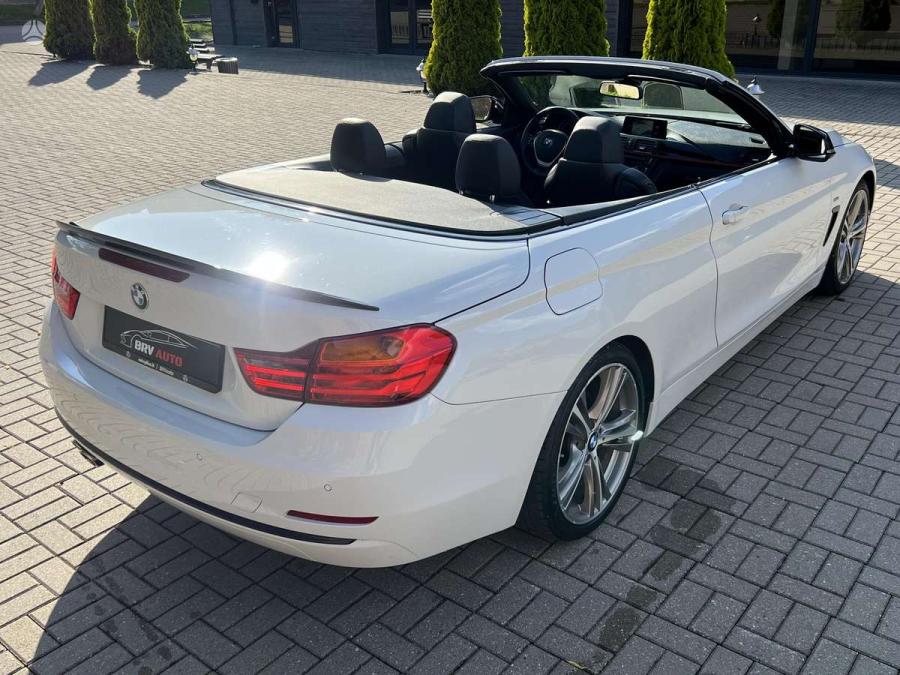 White BMW 430 2015 in Kedainiai, with an engine capacity of 2.99 L and mileage of 278 thousand km for 15350 €, photo 22 on AUTOMOTO.COM.LV