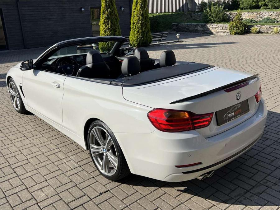 White BMW 430 2015 in Kedainiai, with an engine capacity of 2.99 L and mileage of 278 thousand km for 15350 €, photo 23 on AUTOMOTO.COM.LV