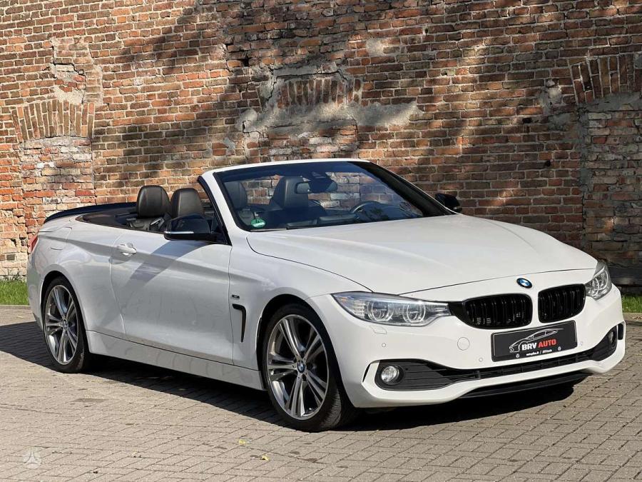 White BMW 430 2015 in Kedainiai, with an engine capacity of 2.99 L and mileage of 278 thousand km for 15350 €, photo 24 on AUTOMOTO.COM.LV