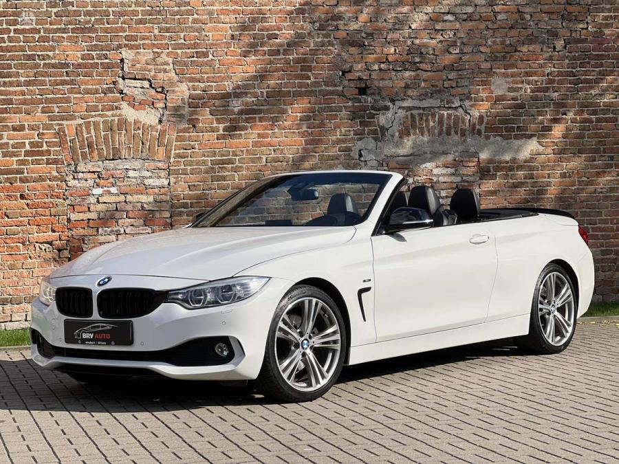 White BMW 430 2015 in Kedainiai, with an engine capacity of 2.99 L and mileage of 278 thousand km for 15350 €, photo 25 on AUTOMOTO.COM.LV
