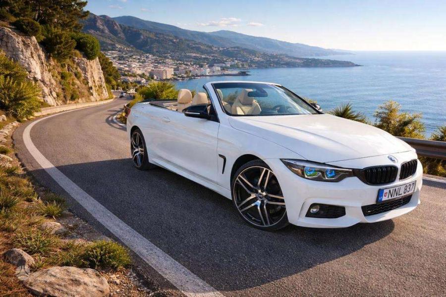 White BMW 430 2017 in Kaunas, with an engine capacity of 2.00 L and mileage of 100 thousand km for 19800 €, photo 2 on AUTOMOTO.COM.LV