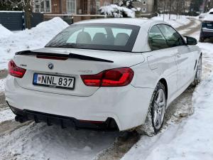 White BMW 430 2017 in Kaunas, with an engine capacity of 2.00 L and mileage of 100 thousand km for 19800 €, photo 7 on AUTOMOTO.COM.LV