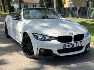 White BMW 430 2017 in Vilnius, with an engine capacity of 2.00 L and mileage of 100 thousand km for 19950 €, photo  on AUTOMOTO.COM.LV