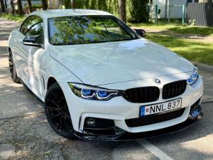 White BMW 430 2017 in Vilnius, with an engine capacity of 2.00 L and mileage of 100 thousand km for 19950 €, photo 9 on AUTOMOTO.COM.LV