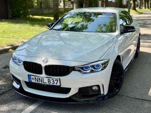 White BMW 430 2017 in Vilnius, with an engine capacity of 2.00 L and mileage of 100 thousand km for 19950 €, photo 10 on AUTOMOTO.COM.LV