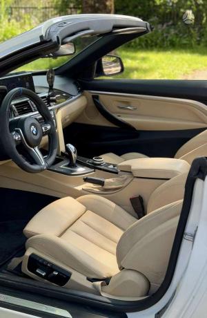 White BMW 430 2017 in Vilnius, with an engine capacity of 2.00 L and mileage of 100 thousand km for 19950 €, photo 19 on AUTOMOTO.COM.LV
