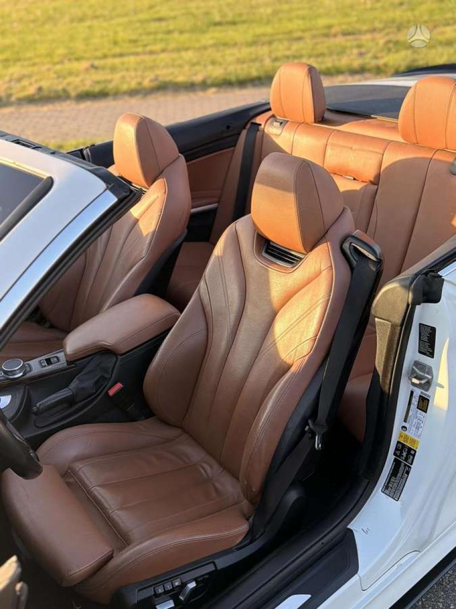 Balts BMW 430 2017 Kauņa, ar dzinēja tilpumu 2.00 L un nobraukumu 210 tūkst. km par 14200 €, foto 31 vietnē AUTOMOTO.COM.LV