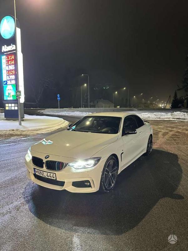 Balts BMW 430 2018 Tauragė, ar dzinēja tilpumu 2.00 L un nobraukumu 20 tūkst. km par 31000 €, foto 3 vietnē AUTOMOTO.COM.LV