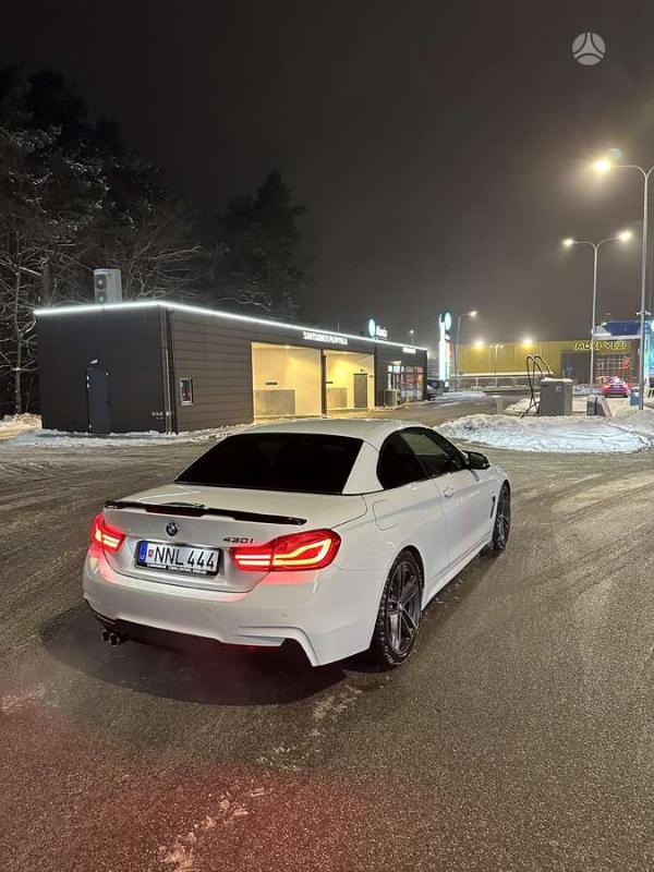 Balts BMW 430 2018 Tauragė, ar dzinēja tilpumu 2.00 L un nobraukumu 20 tūkst. km par 31000 €, foto 7 vietnē AUTOMOTO.COM.LV