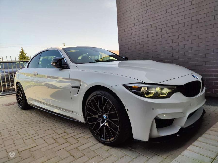 White BMW 430 2020 in Vilnius, with an engine capacity of 2.00 L and mileage of 65 thousand km for 28500 €, photo 1 on AUTOMOTO.COM.LV