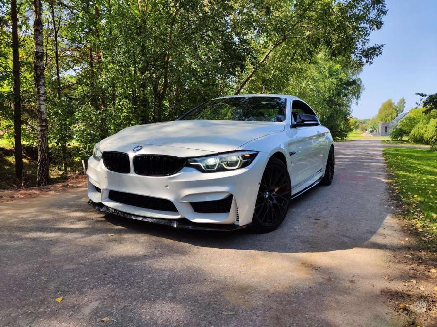 White BMW 430 2020 in Vilnius, with an engine capacity of 2.00 L and mileage of 65 thousand km for 28500 €, photo 15 on AUTOMOTO.COM.LV