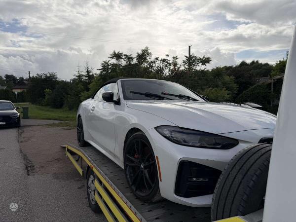 White BMW 430 2024 in Kaunas, with an engine capacity of 2.00 L and mileage of 65 thousand km for 31500 €, photo 2 on AUTOMOTO.COM.LV