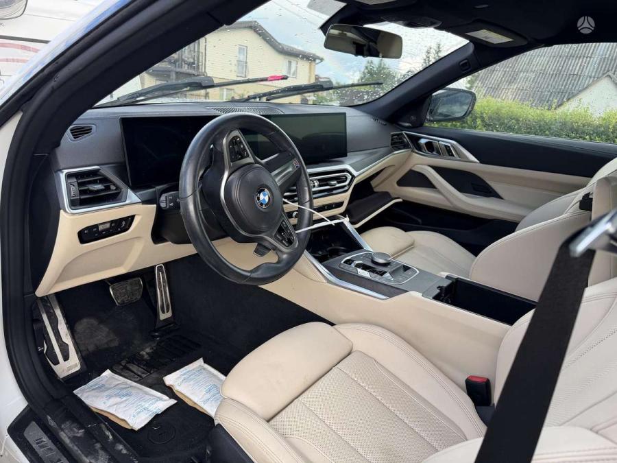Balts BMW 430 2024 Kauņa, ar dzinēja tilpumu 2.00 L un nobraukumu 65 tūkst. km par 31500 €, foto 5 vietnē AUTOMOTO.COM.LV