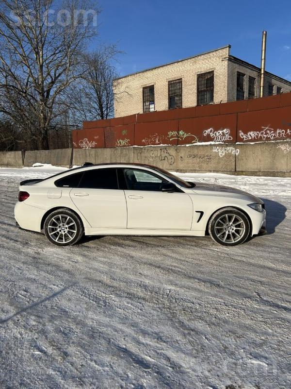 White BMW 430 2015 in Riga, with an engine capacity of 3.00 L and mileage of 156 thousand km for 16100 €, photo 2 on AUTOMOTO.COM.LV