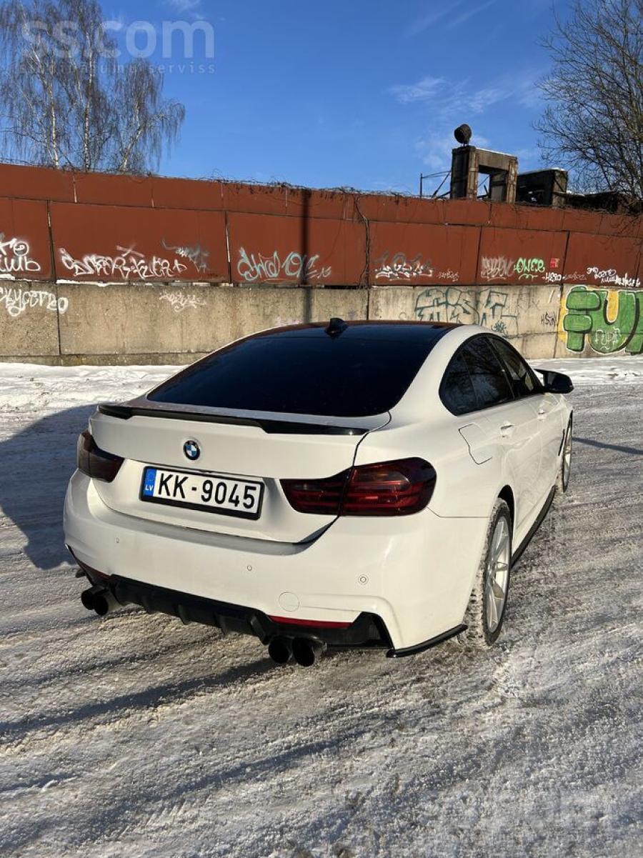 White BMW 430 2015 in Riga, with an engine capacity of 3.00 L and mileage of 156 thousand km for 16100 €, photo 3 on AUTOMOTO.COM.LV