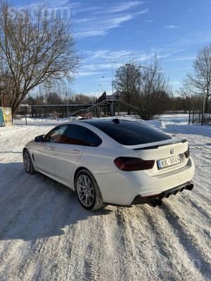 White BMW 430 2015 in Riga, with an engine capacity of 3.00 L and mileage of 156 thousand km for 16100 €, photo 4 on AUTOMOTO.COM.LV