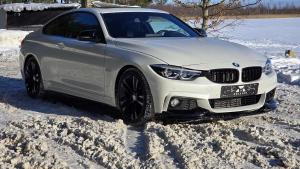 White BMW 430 2017 in Klaipeda, with an engine capacity of 2.00 L and mileage of 55 thousand km for 21500 €, photo 3 on AUTOMOTO.COM.LV