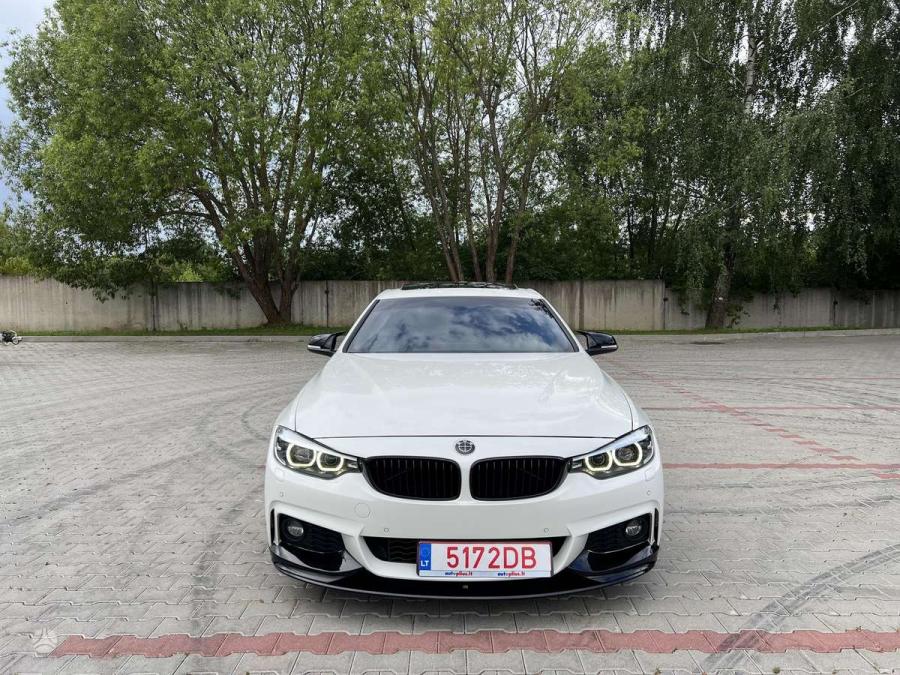 Balts BMW 430 2018 Šauļi, ar dzinēja tilpumu 2.00 L un nobraukumu 161 tūkst. km par 19500 €, foto 3 vietnē AUTOMOTO.COM.LV