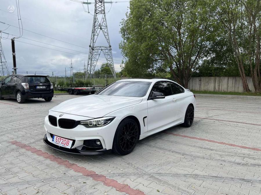 Balts BMW 430 2018 Šauļi, ar dzinēja tilpumu 2.00 L un nobraukumu 161 tūkst. km par 19500 €, foto 5 vietnē AUTOMOTO.COM.LV