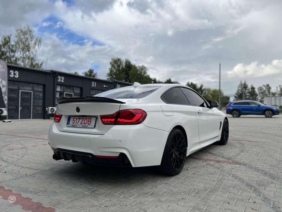 Balts BMW 430 2018 Šauļi, ar dzinēja tilpumu 2.00 L un nobraukumu 161 tūkst. km par 19500 €, foto 9 vietnē AUTOMOTO.COM.LV