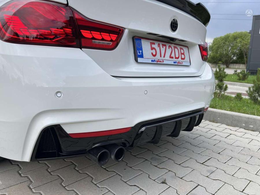 Balts BMW 430 2018 Šauļi, ar dzinēja tilpumu 2.00 L un nobraukumu 161 tūkst. km par 19500 €, foto 12 vietnē AUTOMOTO.COM.LV