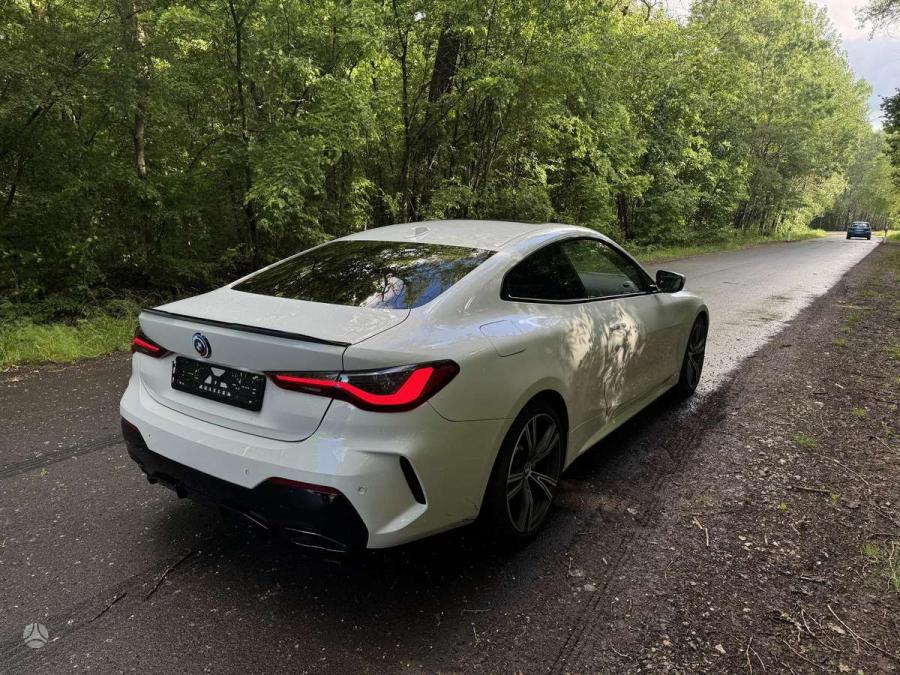 Balts BMW 430 2024 Kauņa, ar dzinēja tilpumu 2.00 L un nobraukumu 40 tūkst. km par 36800 €, foto 5 vietnē AUTOMOTO.COM.LV
