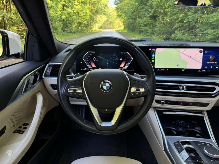 Balts BMW 430 2024 Kauņa, ar dzinēja tilpumu 2.00 L un nobraukumu 40 tūkst. km par 36800 €, foto 11 vietnē AUTOMOTO.COM.LV