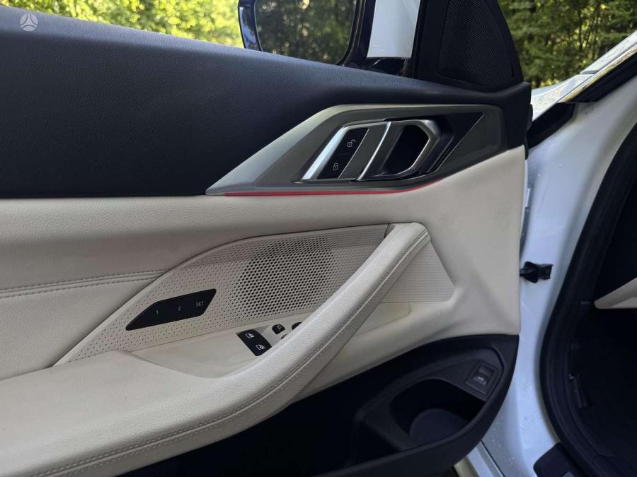 Balts BMW 430 2024 Kauņa, ar dzinēja tilpumu 2.00 L un nobraukumu 40 tūkst. km par 36800 €, foto 14 vietnē AUTOMOTO.COM.LV