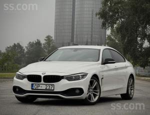 White BMW 430 2017 in Riga, with an engine capacity of 3.00 L and mileage of 0 thousand km for 15200 €, photo 4 on AUTOMOTO.COM.LV