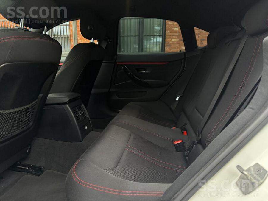 White BMW 430 2017 in Riga, with an engine capacity of 3.00 L and mileage of 0 thousand km for 15200 €, photo 27 on AUTOMOTO.COM.LV