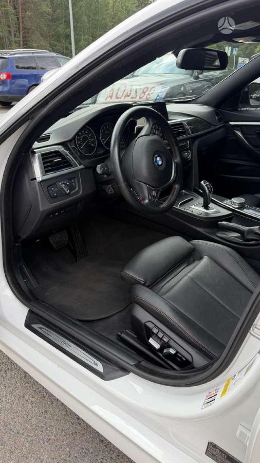 White BMW 430 2019 in Vilnius, with an engine capacity of 0.00 L and mileage of 160 thousand km for 18700 €, photo 6 on AUTOMOTO.COM.LV