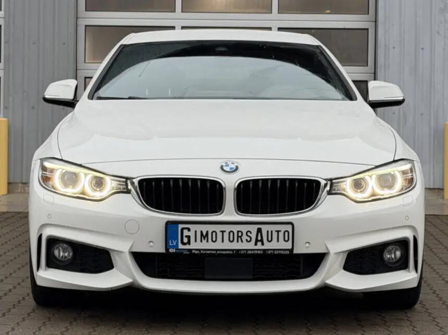 White BMW 430 2015 in Riga, with an engine capacity of 3.00 L and mileage of 207 thousand km for 16900 €, photo 3 on AUTOMOTO.COM.LV