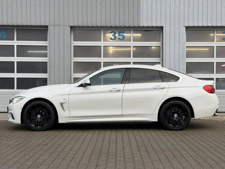 White BMW 430 2015 in Riga, with an engine capacity of 3.00 L and mileage of 207 thousand km for 16900 €, photo 5 on AUTOMOTO.COM.LV