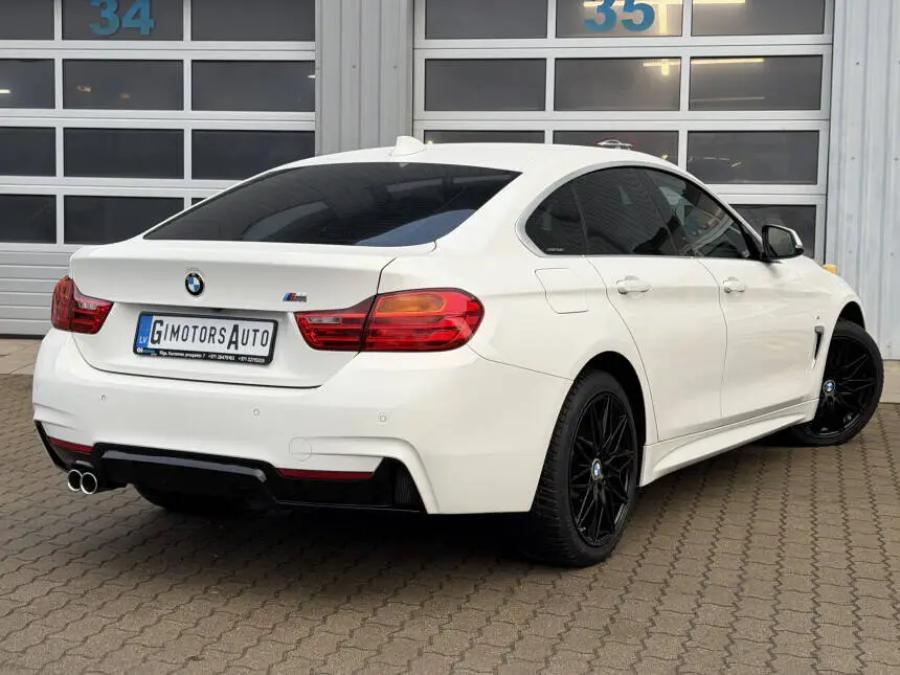 White BMW 430 2015 in Riga, with an engine capacity of 3.00 L and mileage of 207 thousand km for 16900 €, photo 8 on AUTOMOTO.COM.LV
