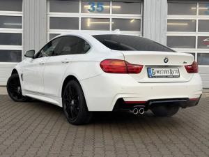 White BMW 430 2015 in Riga, with an engine capacity of 3.00 L and mileage of 207 thousand km for 16900 €, photo 9 on AUTOMOTO.COM.LV