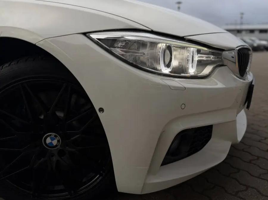 White BMW 430 2015 in Riga, with an engine capacity of 3.00 L and mileage of 207 thousand km for 16900 €, photo 12 on AUTOMOTO.COM.LV
