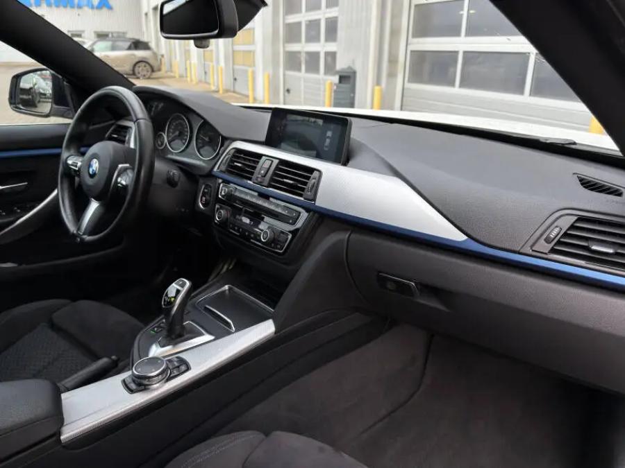 White BMW 430 2015 in Riga, with an engine capacity of 3.00 L and mileage of 207 thousand km for 16900 €, photo 16 on AUTOMOTO.COM.LV
