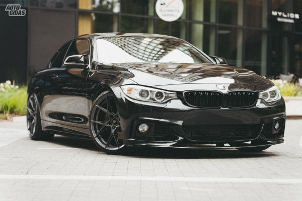 Black BMW 435 2014 in Vilnius, with an engine capacity of 3.00 L and mileage of 122 thousand km for 20900 €, photo 1 on AUTOMOTO.COM.LV